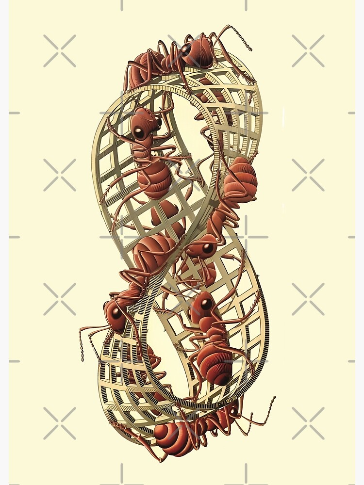 "M.C Escher Mobius Strip" Photographic Print for Sale by Artone369 ...