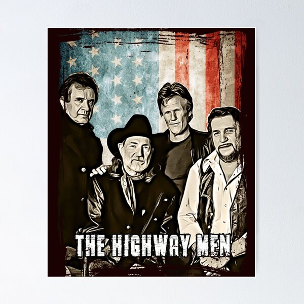 "Flag The highwaymen band 35 years anniversary gift for fans and lovers ...