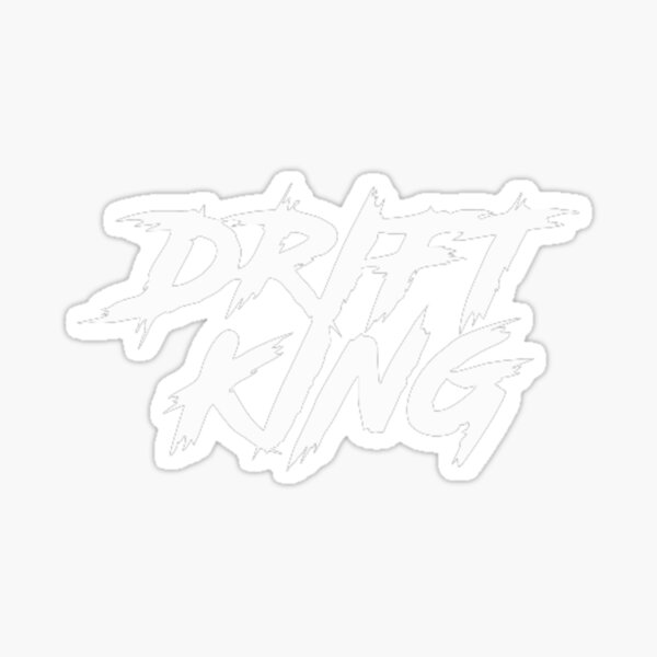 "Drift King" Sticker by Racingdecals | Redbubble
