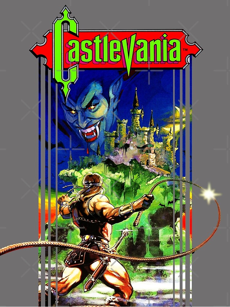 "Castlevania - Classic NES Box Art" Poster for Sale by RonnieTruss89 ...