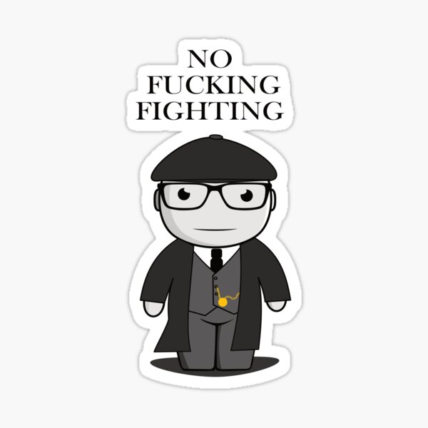 "CHIBI BLINDER" Sticker by chaoskandy | Redbubble