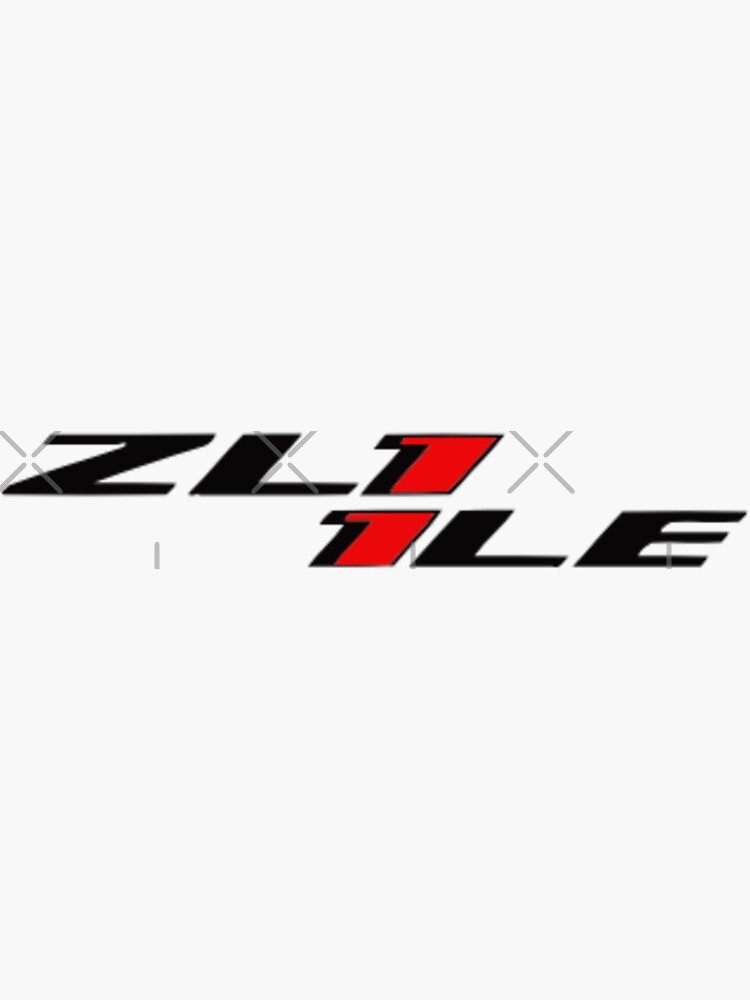 "ZL1 1LE" Sticker by Racingdecals | Redbubble