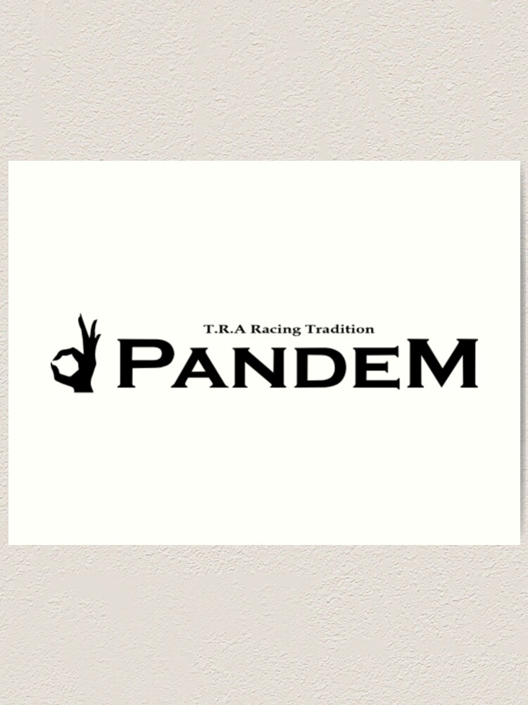 "pandem logo" Art Print for Sale by Racingdecals | Redbubble