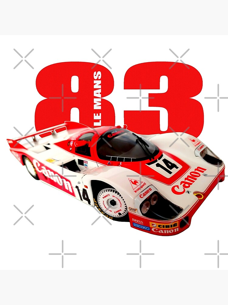 "Richard Lloyd Racing 956 - Le Mans 1983" Poster by Racing-is-life ...