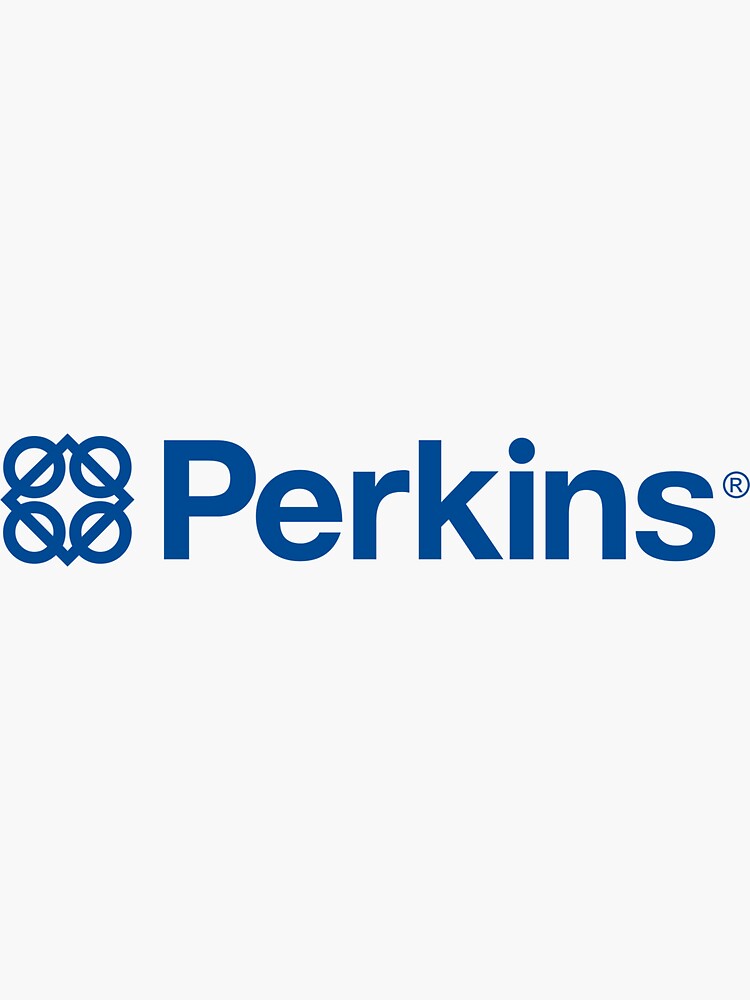 "Perkins Engines Logo" Sticker for Sale by GERKESCANIA98 | Redbubble