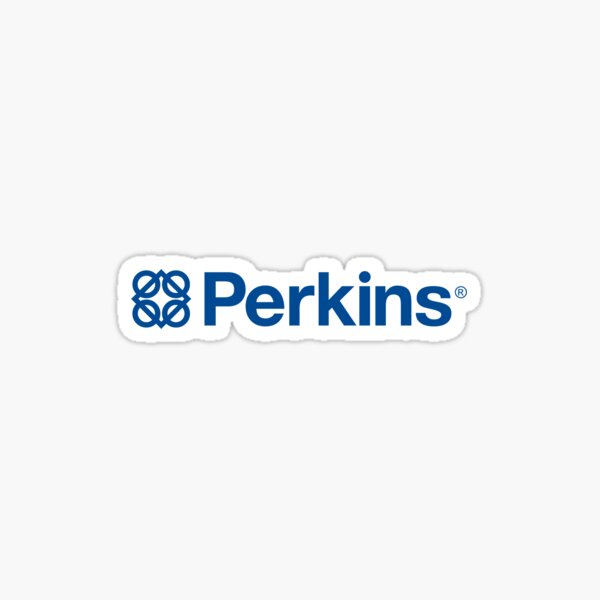 "Perkins Engines Logo" Sticker for Sale by GERKESCANIA98 | Redbubble