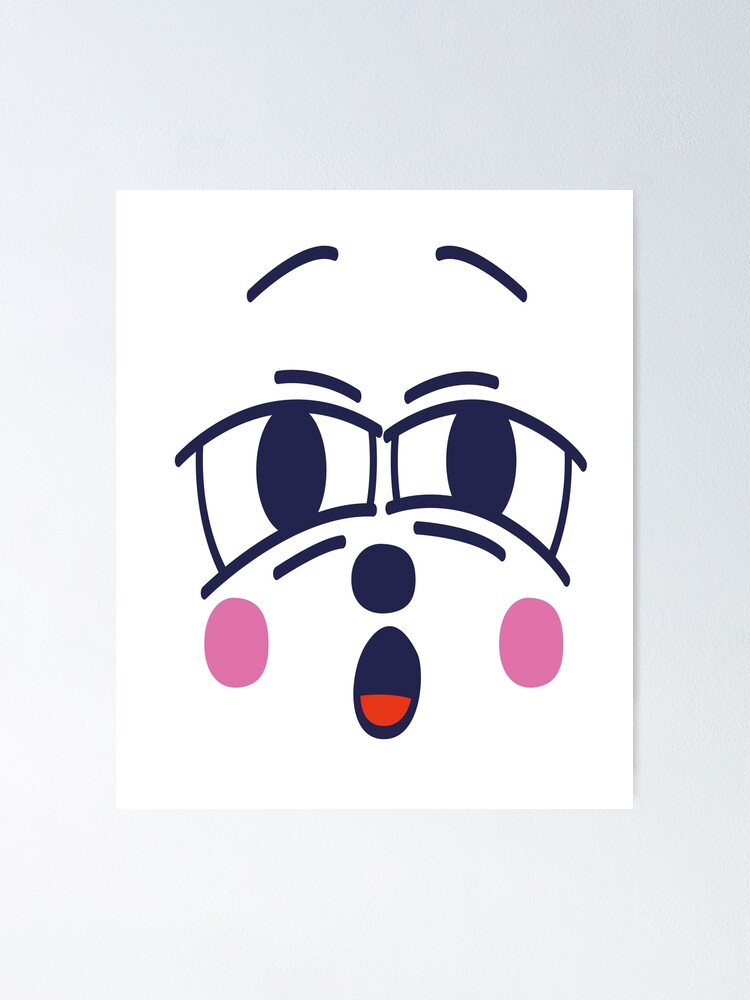 "face expression of emotion" Poster by Setta1 | Redbubble