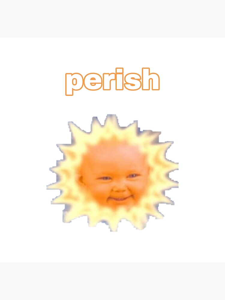 "Morbid Teletubbies - Sun Baby" Poster for Sale by scottiesstuff ...