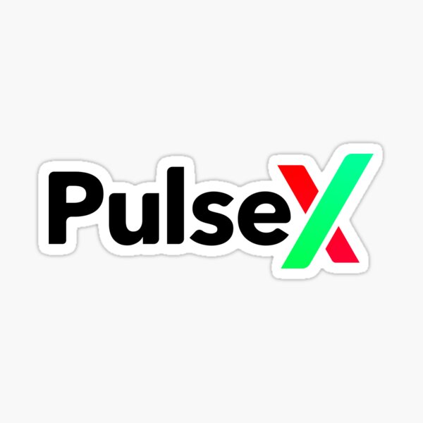 "PulseX Logo" Sticker for Sale by StudioMadeir4 | Redbubble