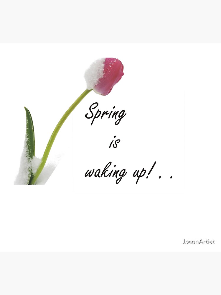 "Spring is Waking up!.. " Poster for Sale by JosonArtist | Redbubble