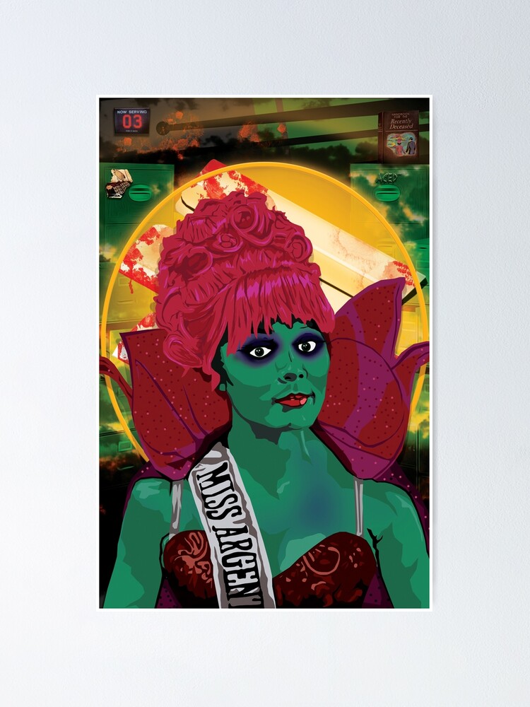 "the secretary from beetlejuice" Poster for Sale by ACED2112 | Redbubble