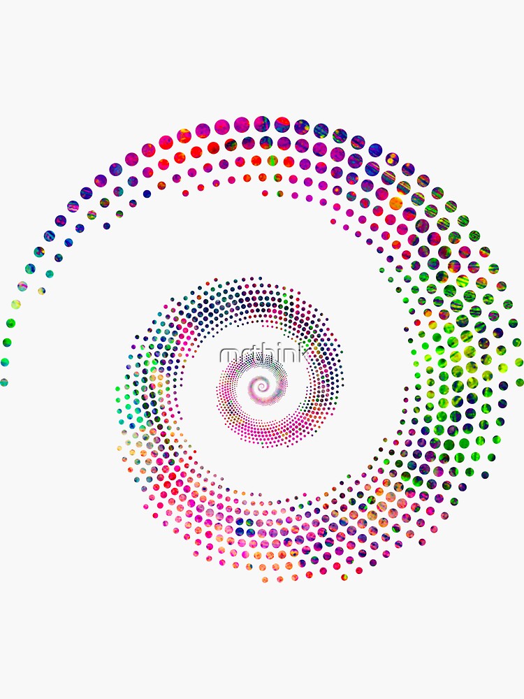 "Vortex" Sticker by mrthink | Redbubble