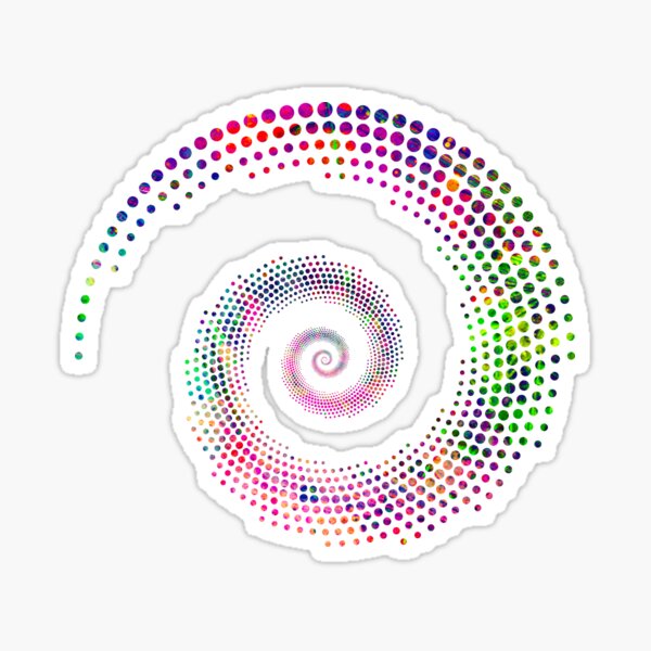 "Vortex" Sticker by mrthink | Redbubble