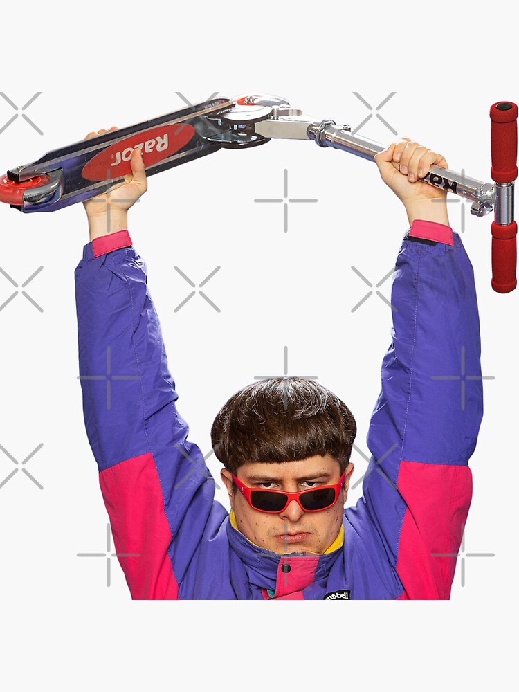 "Oliver Tree " Sticker by joshuamcgraw | Redbubble