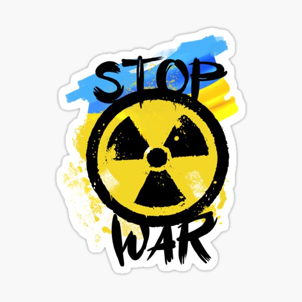 "Ukraine Nuclear Power Plant " Sticker by Ketrinartistka | Redbubble