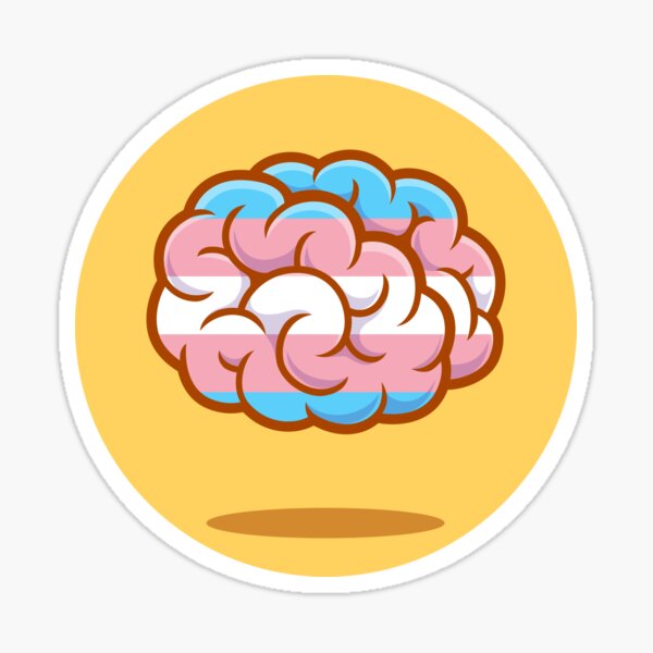 "Brainy" Sticker by BalkanT | Redbubble
