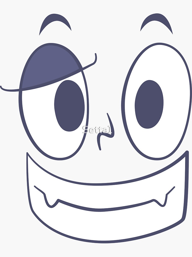 "face expression of emotion" Sticker by Setta1 | Redbubble
