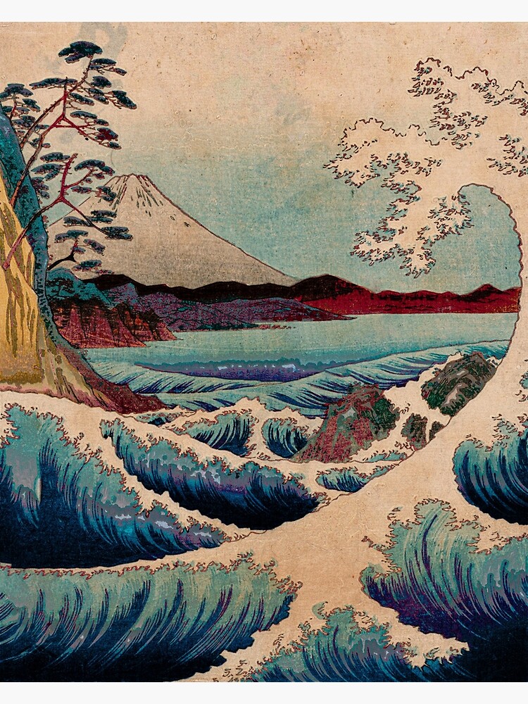 "Japanese Wave" Poster for Sale by kimmary0 | Redbubble