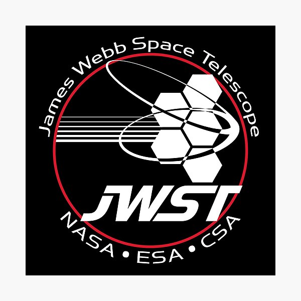 "James Webb Space Telescope Patch" Photographic Print for Sale by ...