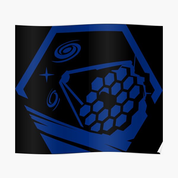 "James Webb Space Telescope - Logo" Poster for Sale by ILoveSpace01 ...
