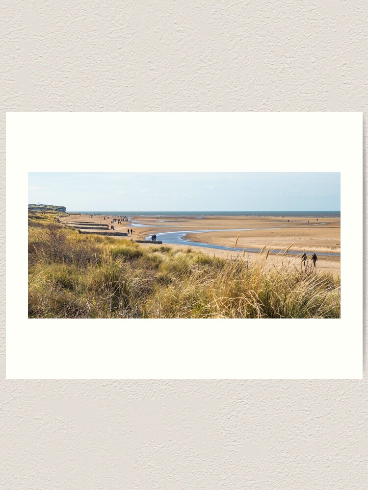 "Hunstanton Beach, North Norfolk Coast" Art Print for Sale by yackers1 ...