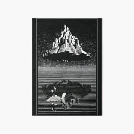"MC Escher - Castle In The Air" Art Board Print by Artone369 | Redbubble