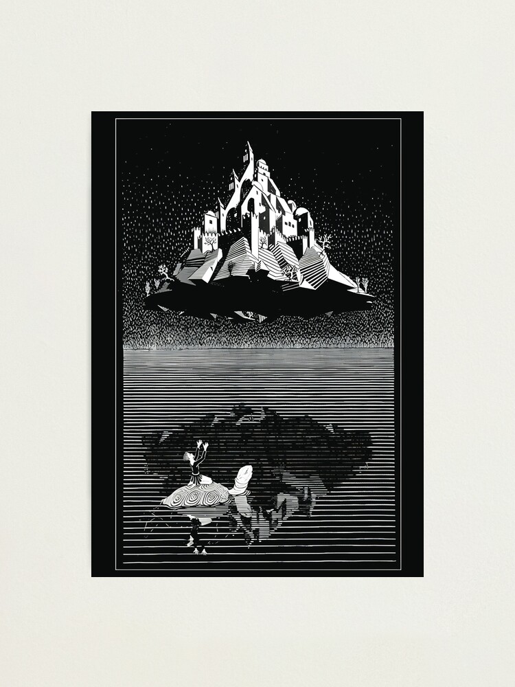 "MC Escher - Castle In The Air" Photographic Print for Sale by ...