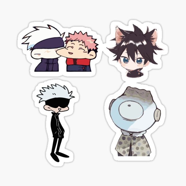 "Gojo Satoru pack" Sticker by Stickers-Sun | Redbubble