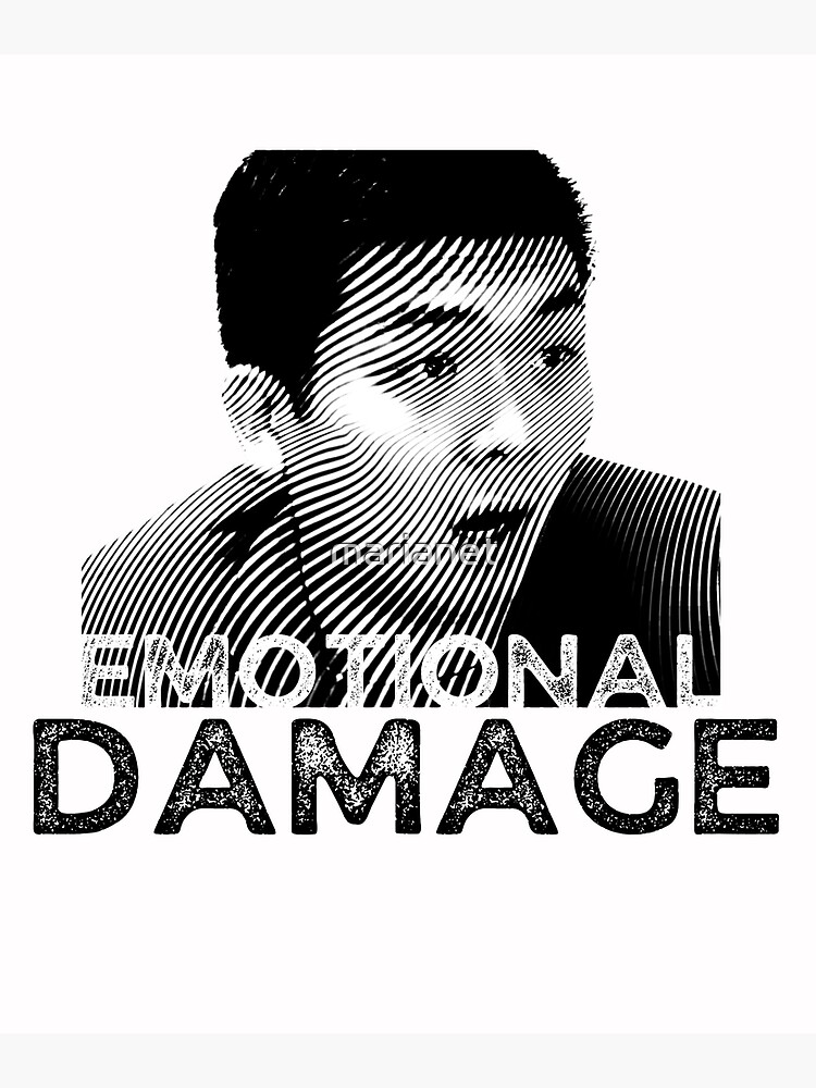 "Emotional Damage meme" Poster for Sale by marianet | Redbubble