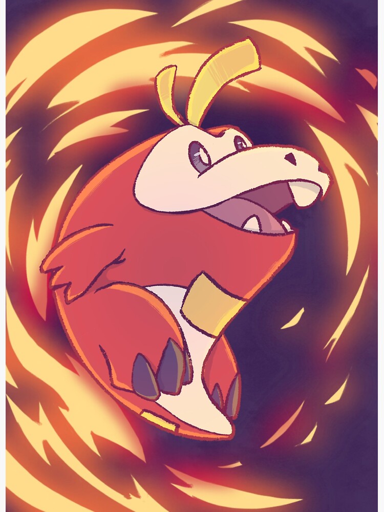 "Fuecoco" Sticker by BleachBones | Redbubble