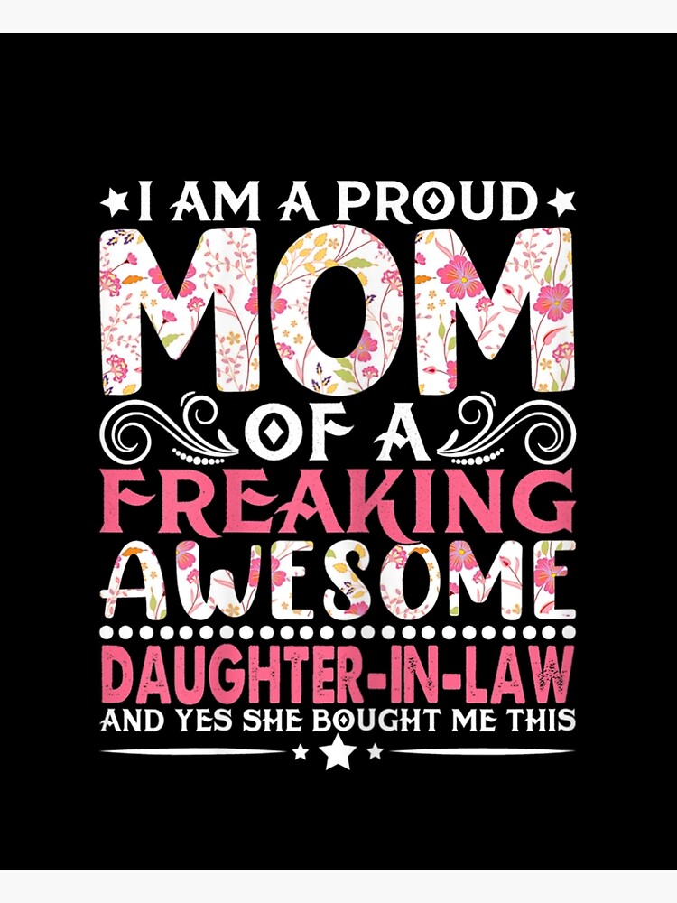 Póster «Mamá orgullosa de la mujer de la mamá del día de la madre de la ...