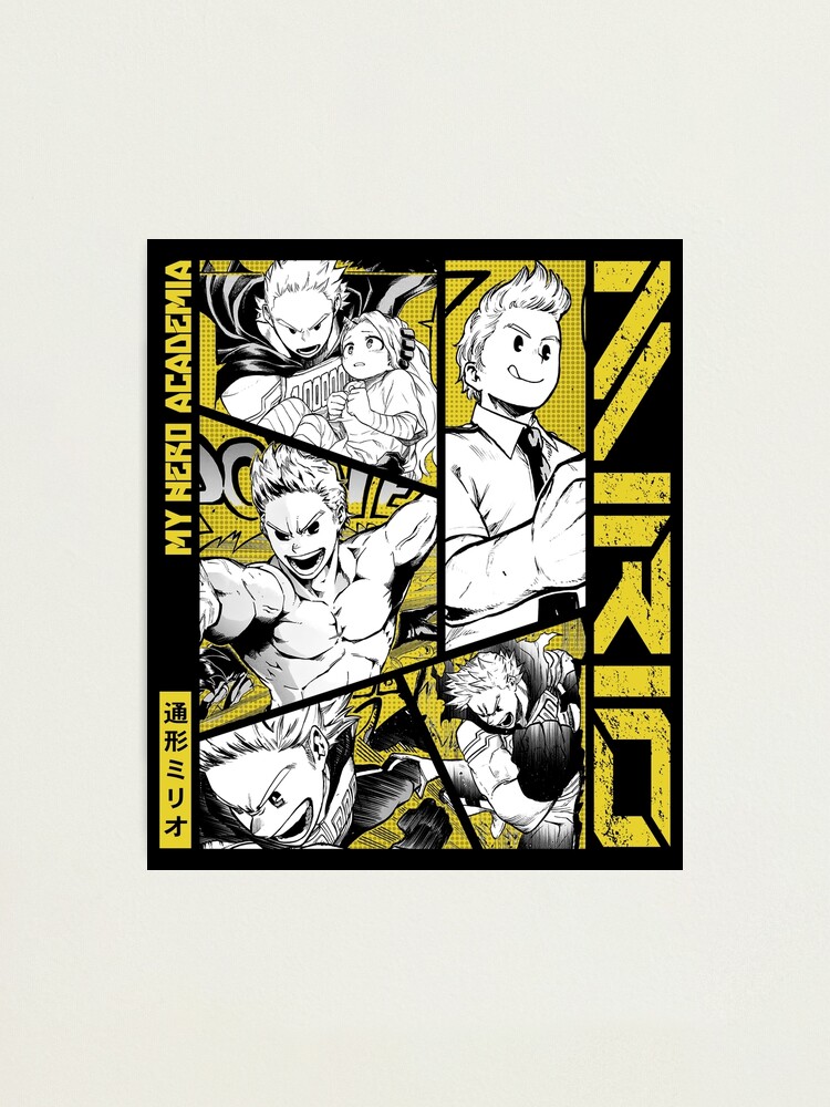 "Mirio Togata - My Hero Academia Manga Panel" Photographic Print for ...