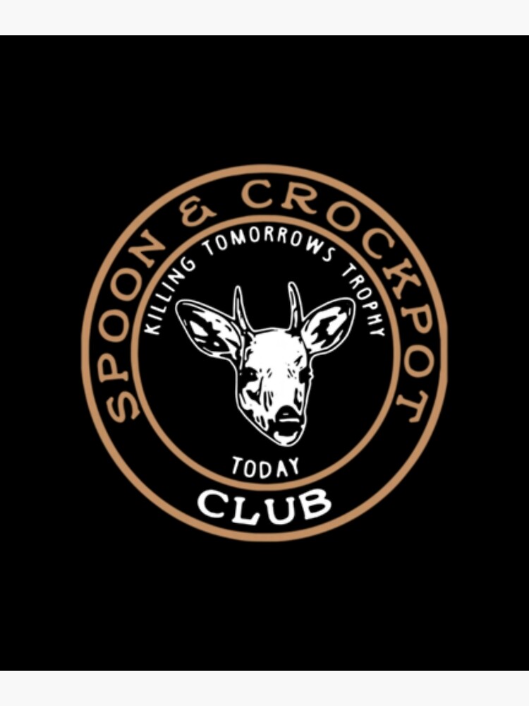 "Spoon And Crockpot Club" Poster by peachlovey | Redbubble