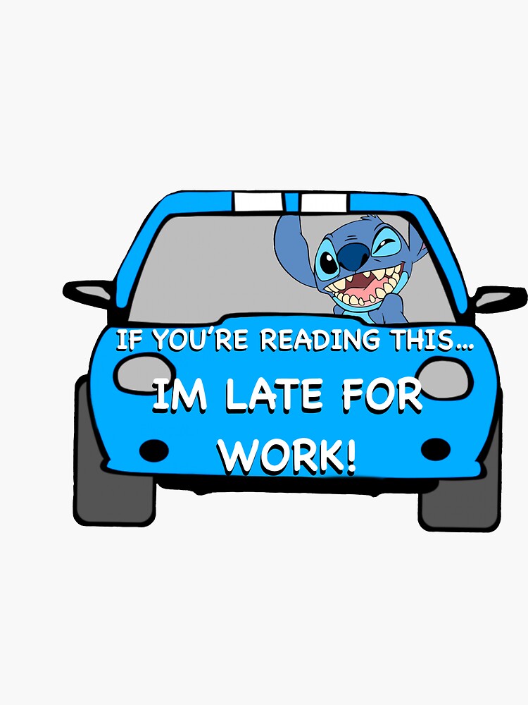 "stitch bumper sticker" Sticker by BingusBonkus | Redbubble