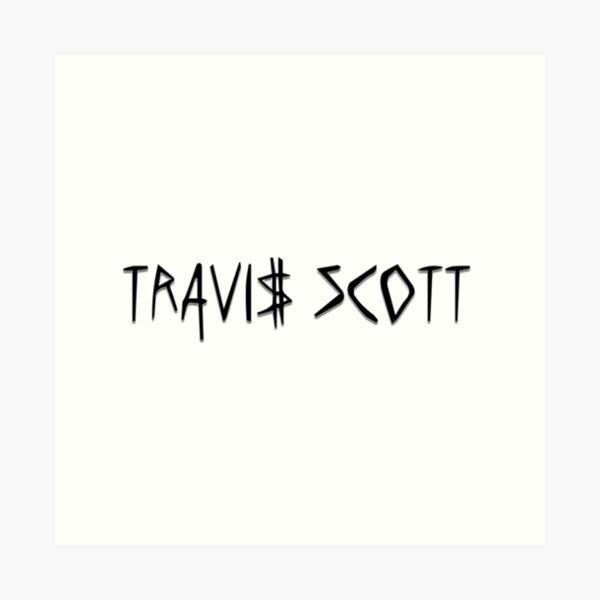 "Travis Logo" Art Print for Sale by Jessicasunsun | Redbubble