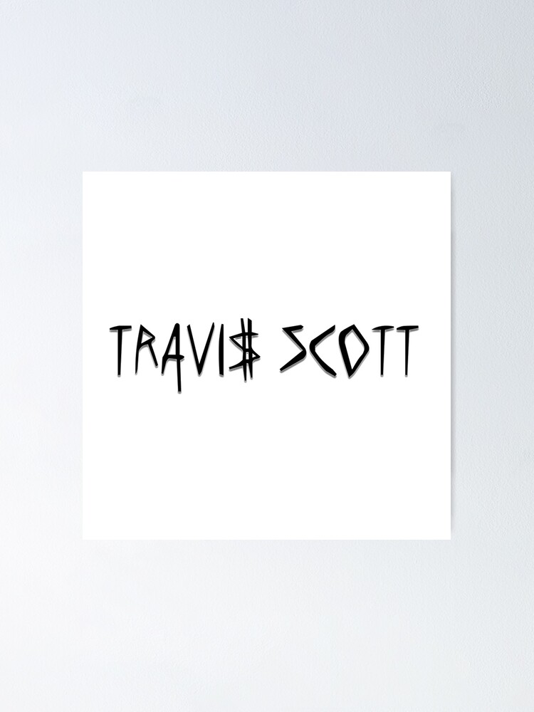 "Travis Logo" Poster for Sale by Jessicasunsun | Redbubble