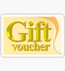 Voucher Stickers | Redbubble