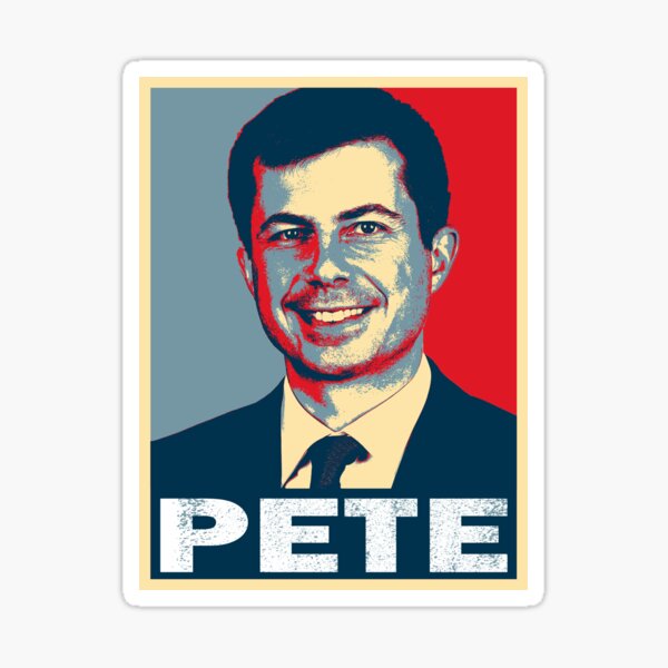 "Mayor Pete 2024 - Pete Buttigieg" Sticker for Sale by ArtyourService ...