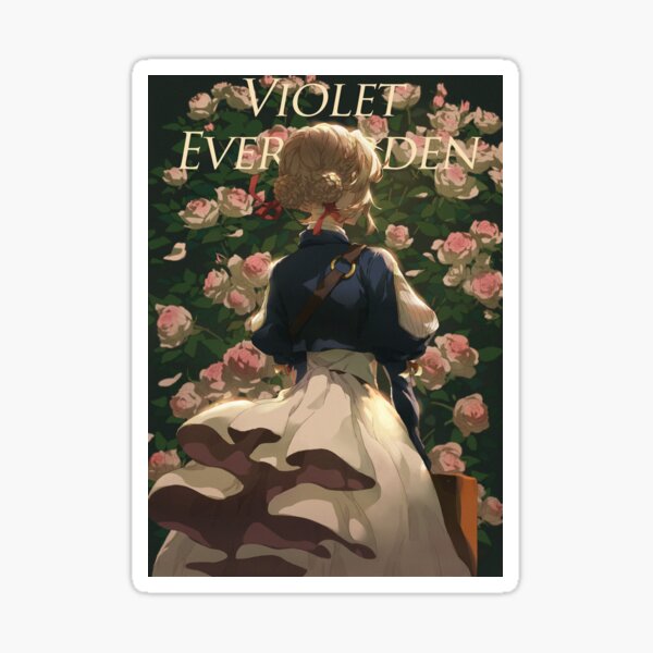 "Violet Evergarden" Sticker by AnimeXstyle | Redbubble