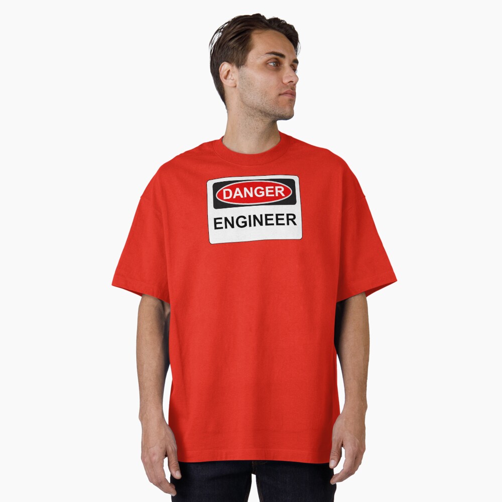"Danger Engineer - Warning Sign" Sticker for Sale by graphix | Redbubble