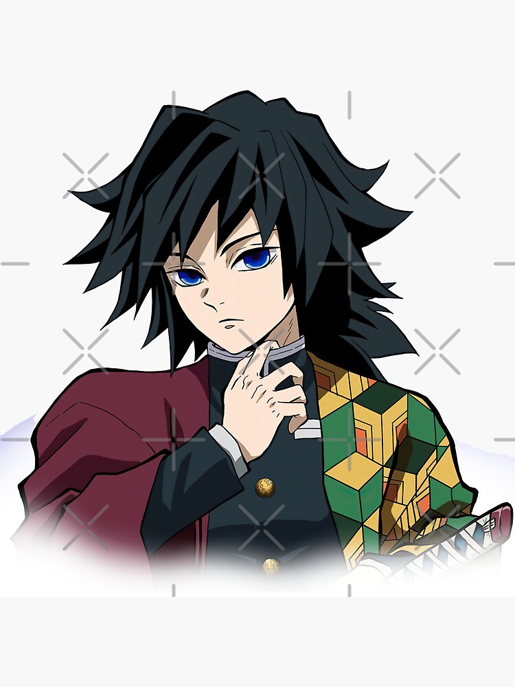 "Giyu Tomioka Cool - Kimetsu No Yaiba Demon Slayer" Sticker von ...