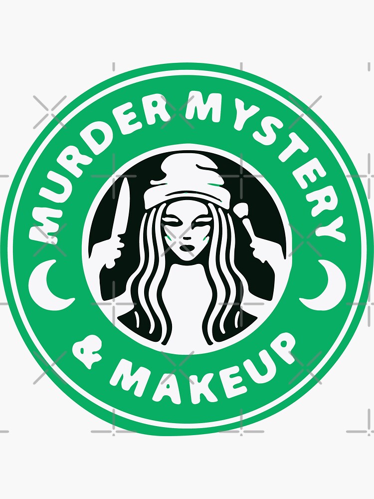 "Bailey Sarian Murder Mystery And Makeup" Sticker by D4NX | Redbubble