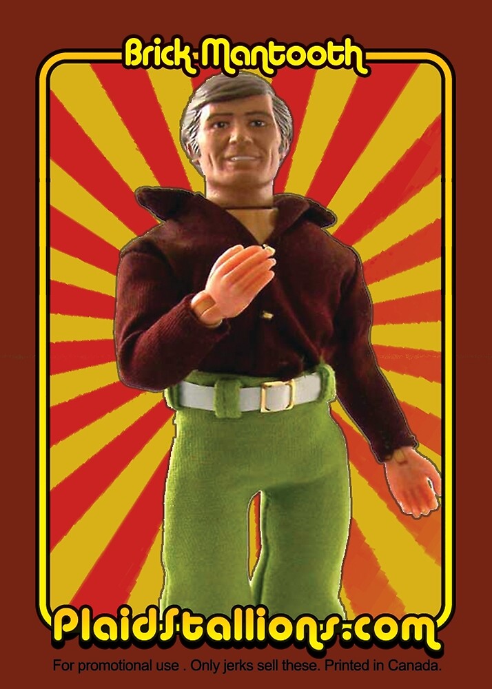 "PlaidStallions Brick Mantooth Doll" by PlaidStallions | Redbubble