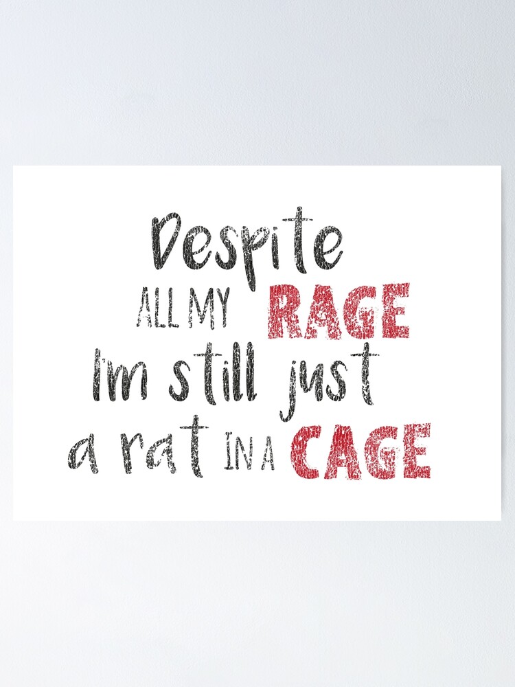 "BWBW" Poster by mctees | Redbubble