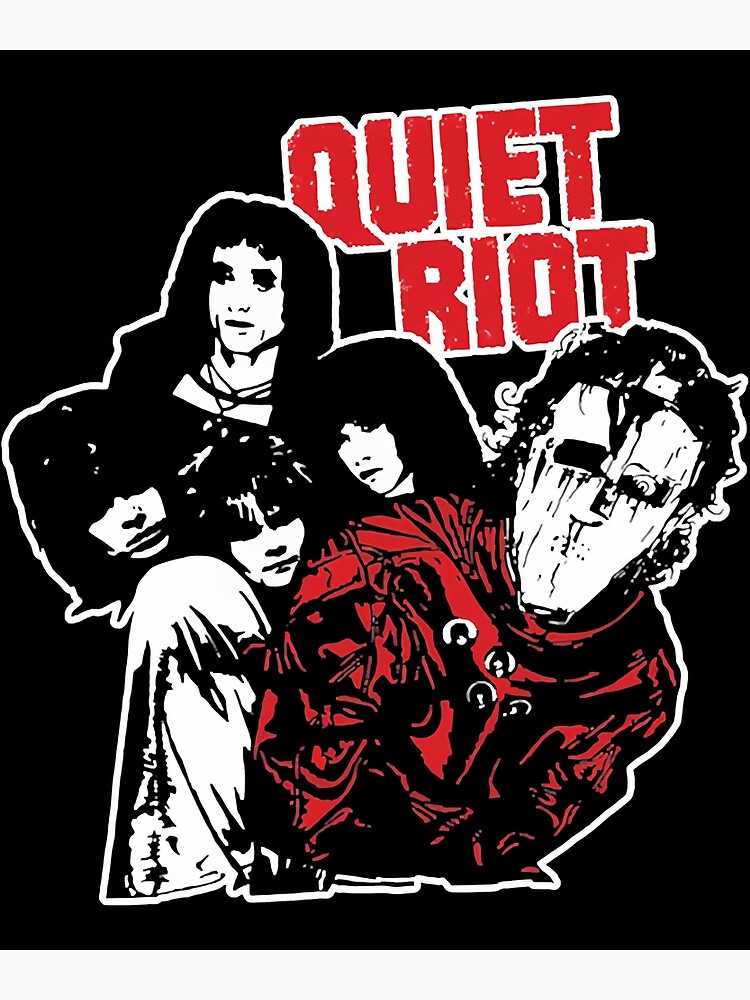 "Quiet Riot" Poster for Sale by legovirus | Redbubble