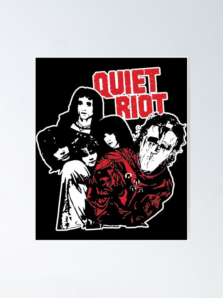 "Quiet Riot" Poster for Sale by legovirus | Redbubble