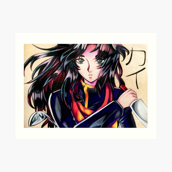 "Yttd Kai Satou fanart" Art Print for Sale by Kameron-Haru | Redbubble