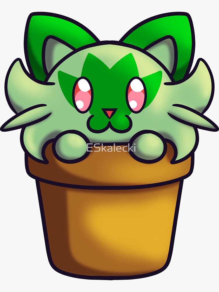 "Spigatito In A Pot" Sticker by ESkalecki | Redbubble