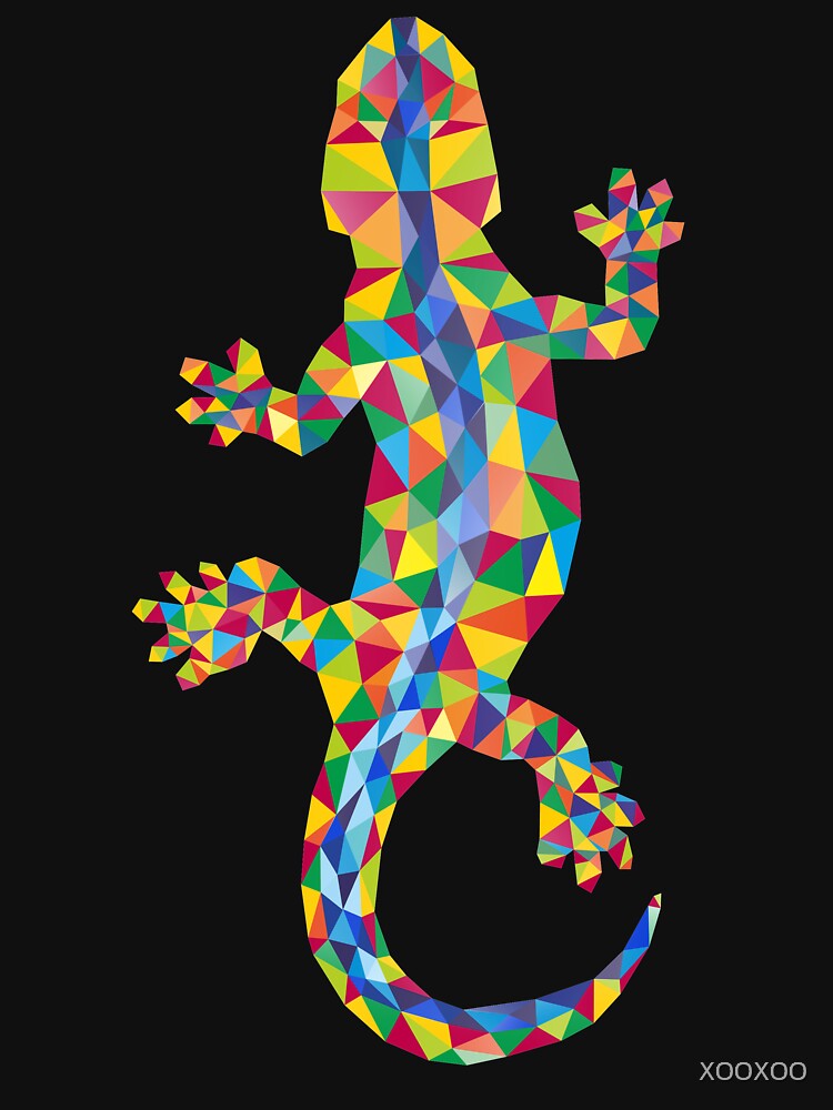"Vivid Barcelona City Lizard" T-shirt for Sale by XOOXOO | Redbubble ...