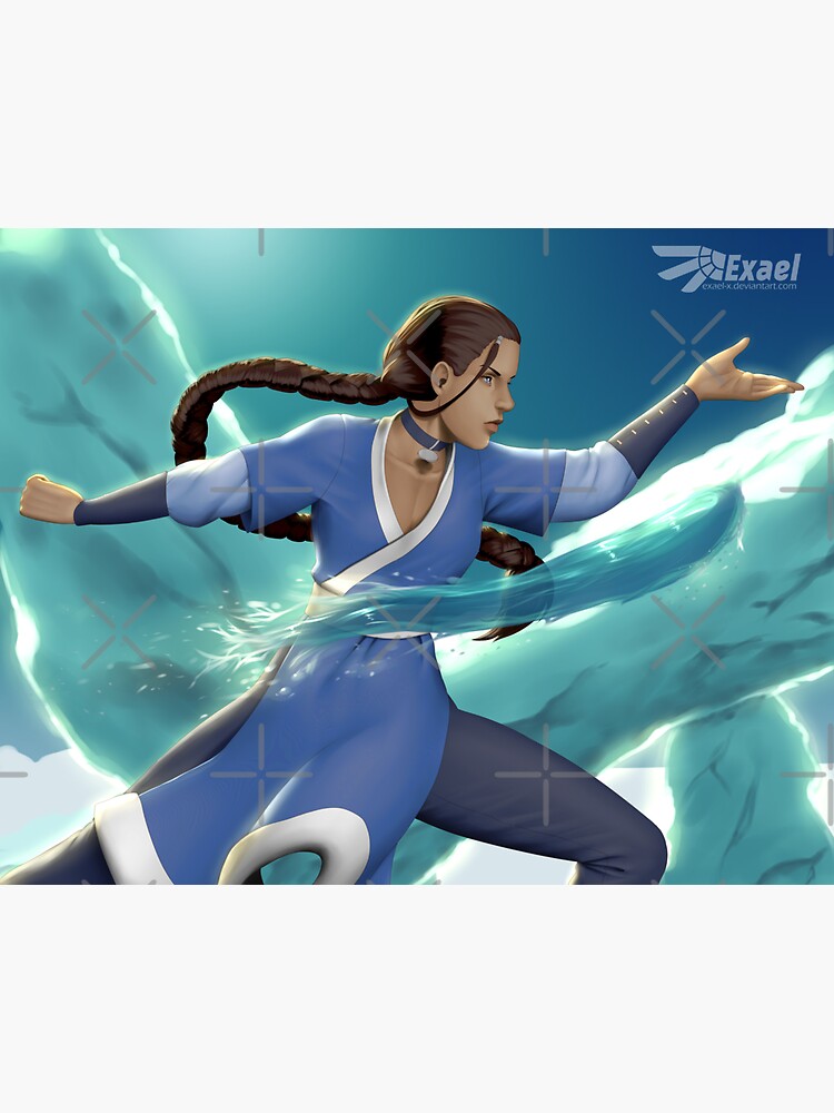 "Katara" Sticker for Sale by Exael | Redbubble